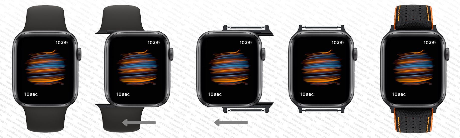 Řemínky pro Apple Watch | Řemínky a pásky k hodinkám | StrapShop.cz